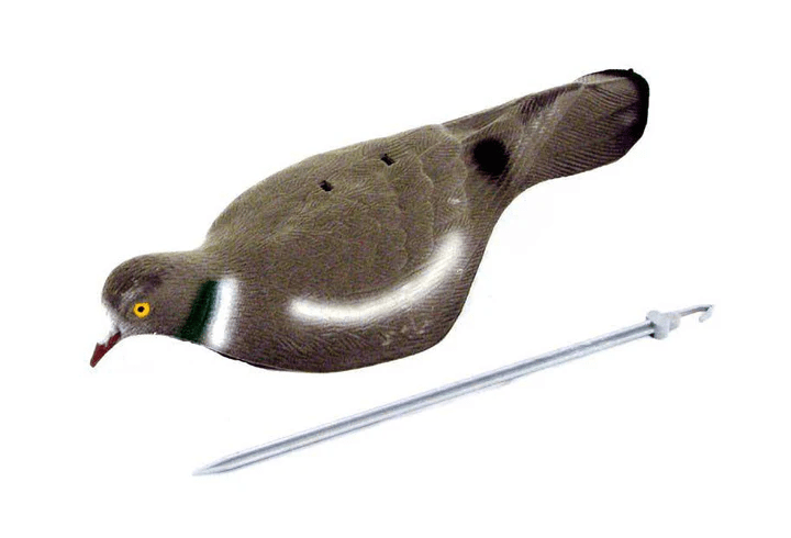 Shell Flocked Pigeon Decoy | Centre Gold Ammo